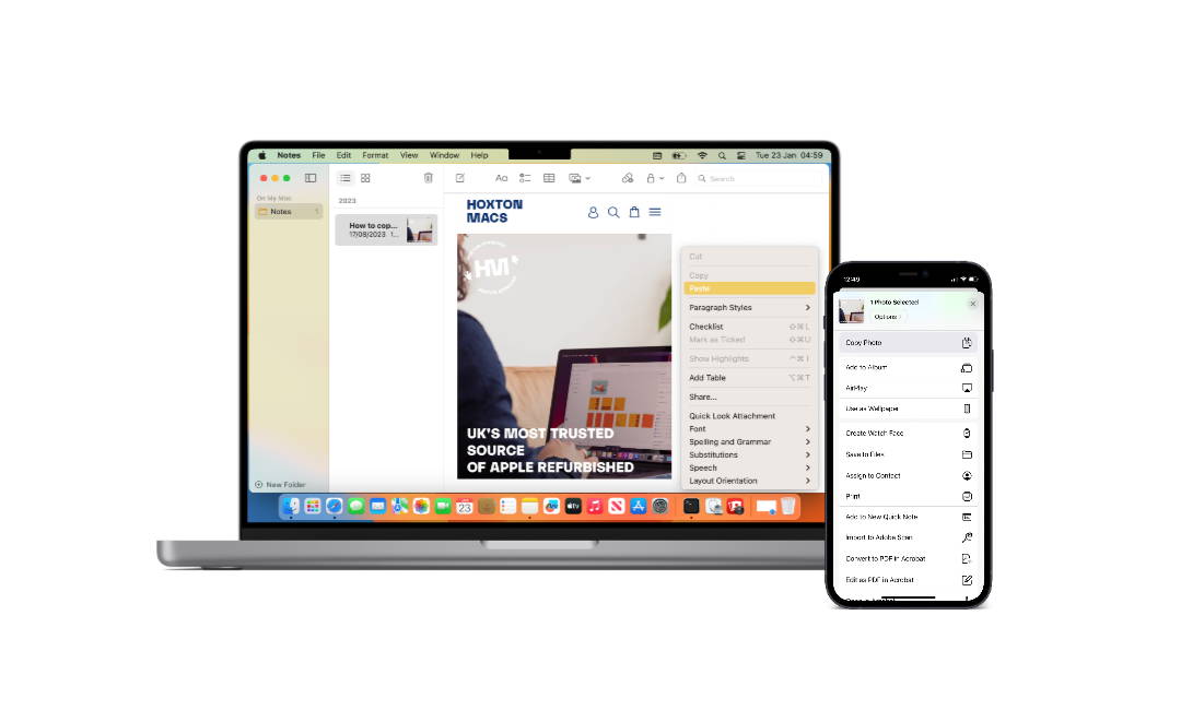 How to copy and paste on Mac – Hoxton Macs